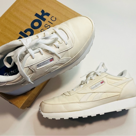 Reebok | Shoes | Reebok Mens Classic Renaissance White Comfort Sneakers ...